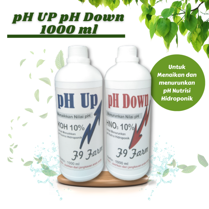pH Up pH Down Nutrisi Hidroponik 1 Liter | Lazada Indonesia