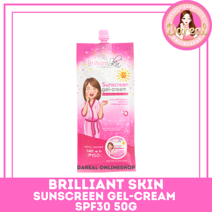 Brilliant Skin Sunscreen Gel-Cream Spf30 50g | Lazada PH