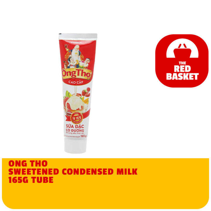 VINAMILK ONG THO SWEETENED CONDENSED MILK RED TUBE 165G | Lazada PH