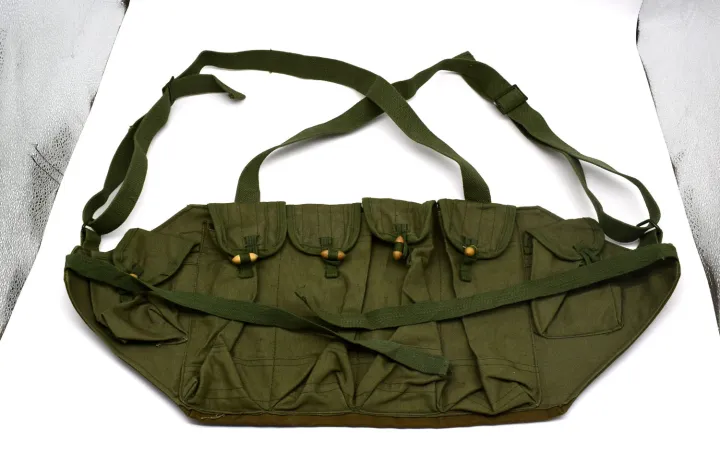 Surplus Militray Chinese PLA Type AK 81 Chest Rig Ammo Pouch Original ...