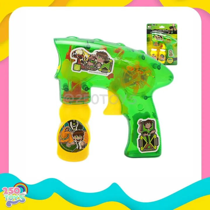 Disney ลิขสิทธิ์แท้ ปืนเป่าฟองไม่ใส่ถ่าน การ์ตูนดัง bubble Gun มีเสียง ...