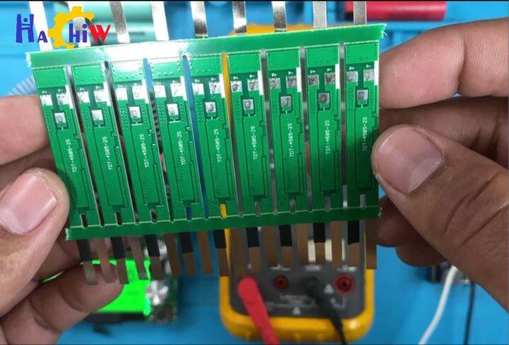 BMS 2S 6A ( 4 Power mosfet ) ป้องกันแบตเตอรี่ลิเธียม-ไอออน , ลิเธียม ...