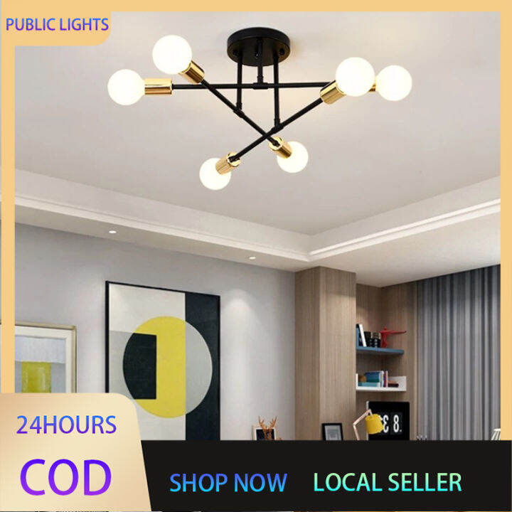 Modern simple living room lights ceiling lights bedroom, dining room ...