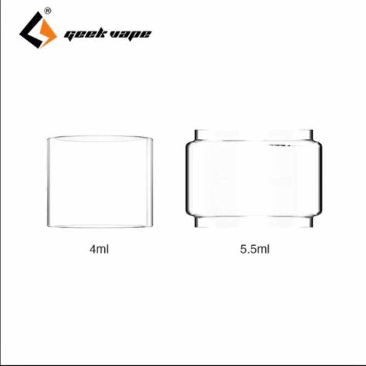 VAPE GeekVape Replacement Glass Tube for Zeus Single Coil RTA (25mm ...