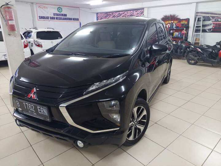 MOBIL RODA 4 MITSUBISHI XPANDER MATIC EXCEED TAHUN 2019 WARNA HITAM ...