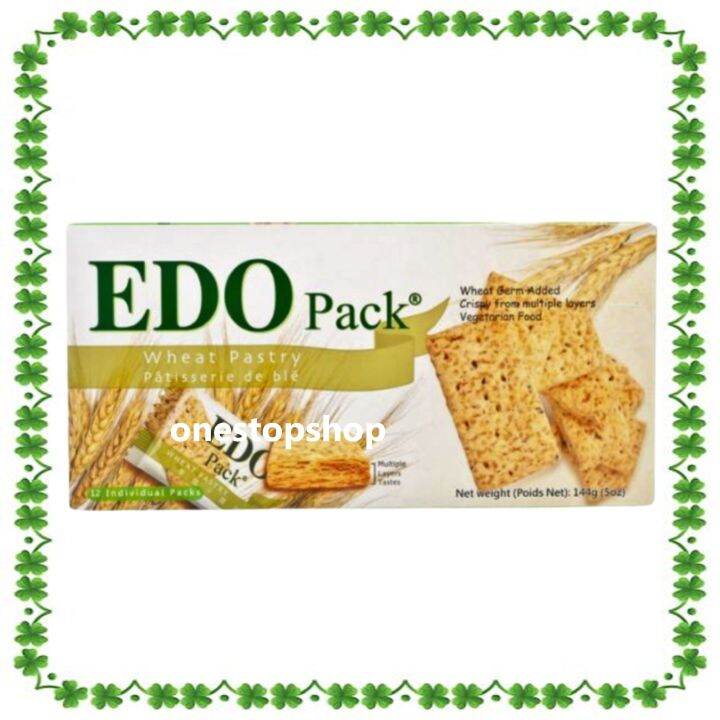 EDO Pack Edo Wheat Pastry Cracker | Lazada PH