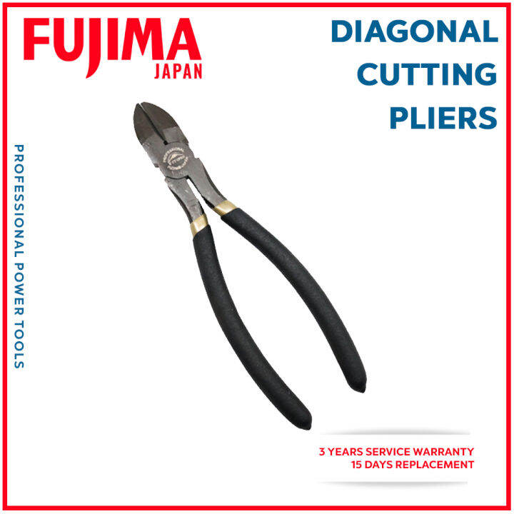 Fujima Diagonal Cutting Pliers Heavy Duty for cutting diagonally Heavy ...