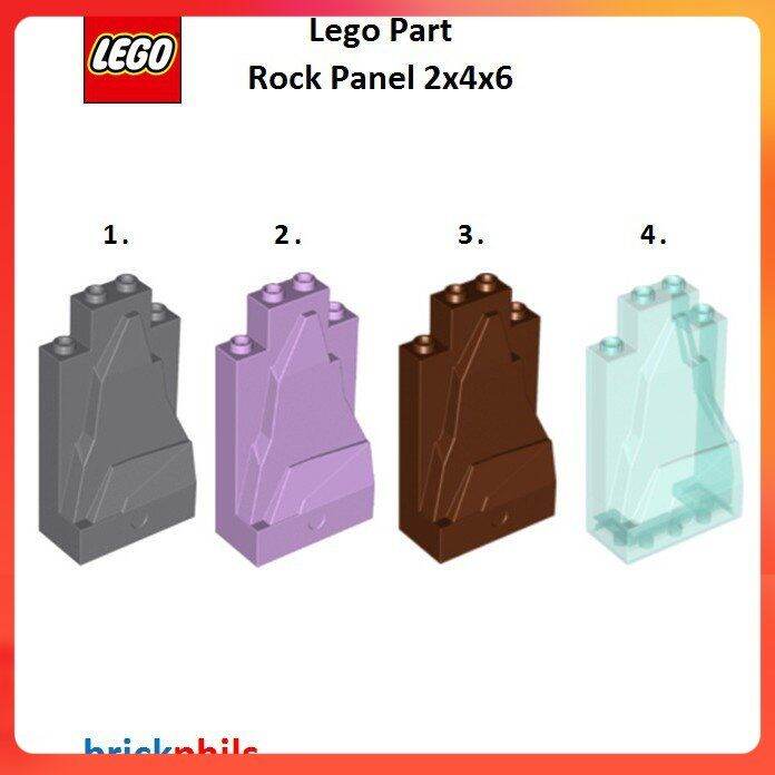 Lego Part 47847 - Rock Panel 2x4x6 | Lazada PH