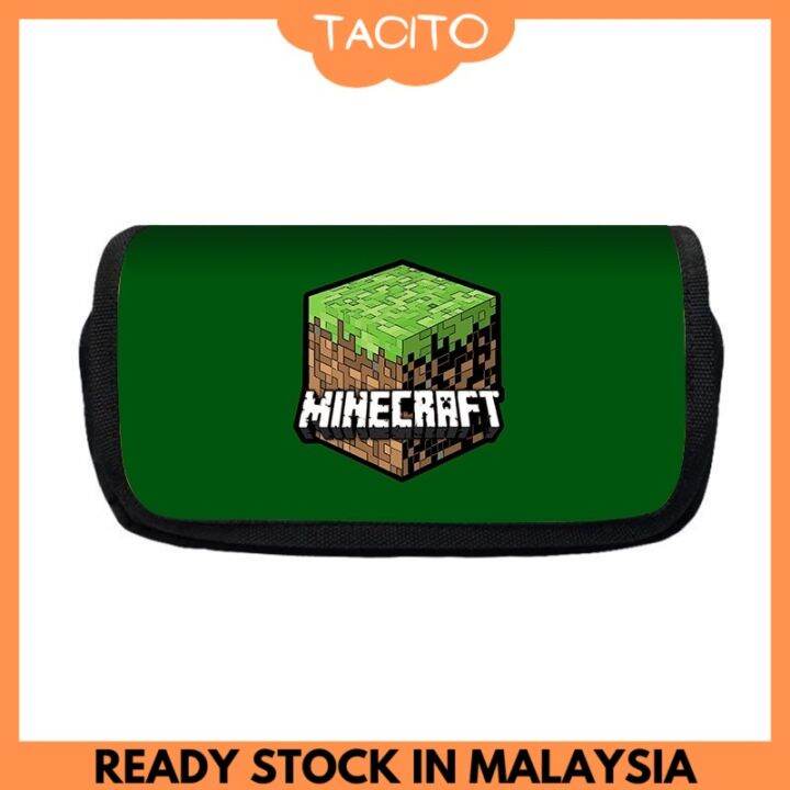 Minecraft Pencil Box For Kids Cartoon Pencil Box Student Stationary ...