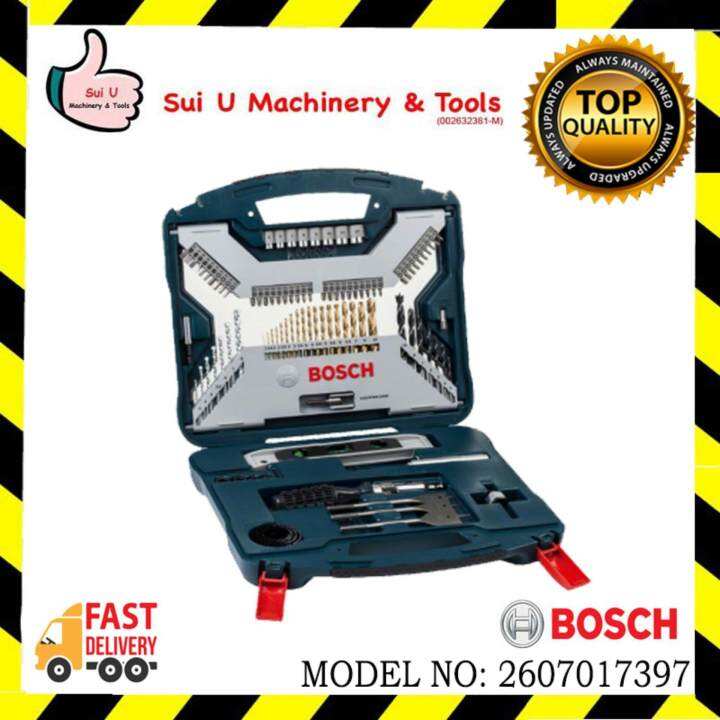 Bosch 2607017397 100 Piece Bosch X Line Drill Bit Set Lazada