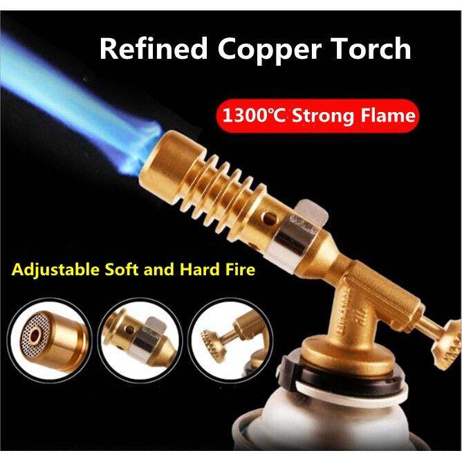 Hot Flame Gun Bronze Brazing Gun Propane Gas Torch Welding Nozzle ...