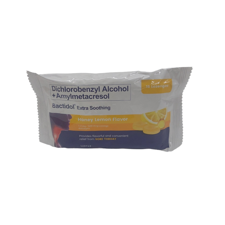 Bactidol Extra Soothing Honey Lemon Lozenges 16s | Lazada PH