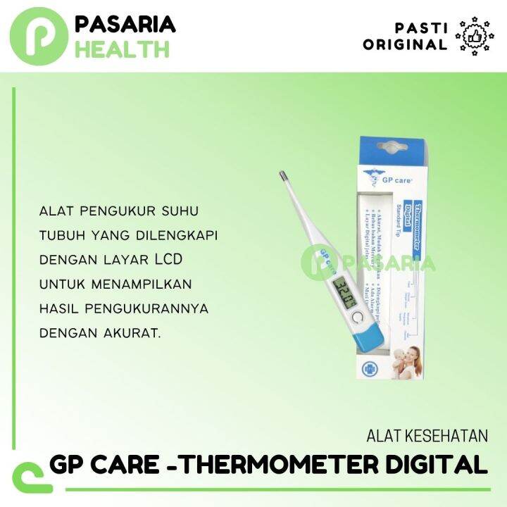 THERMOMETER Digital GP Care Termometer/Thermo/Termo Pengecek/Cek Suhu ...