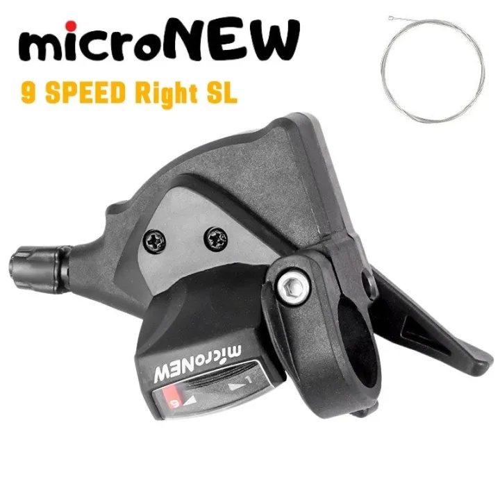 microNEW 7/8/9 Speed 45T Trigger Shifter + Rear Derailleur Cassette ...