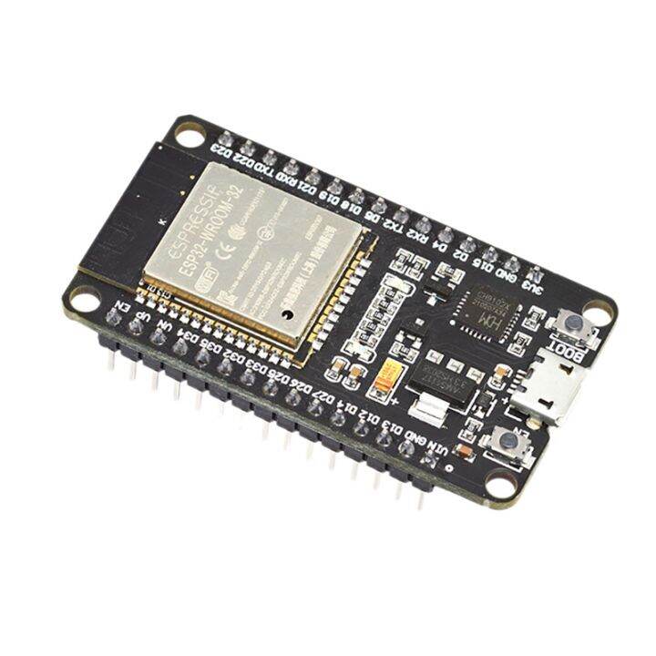 ESP32 Development Board Wireless WiFi+Bluetooth 2 in 1 Dual Core CPU Low Power ESP-32 Control ...