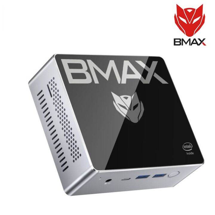 BMAX B2 Plus Windows 10 Mini PC, 8GB+256GB, Intel Celeron Quad Core, Support HDMI / RJ45 / TF ...