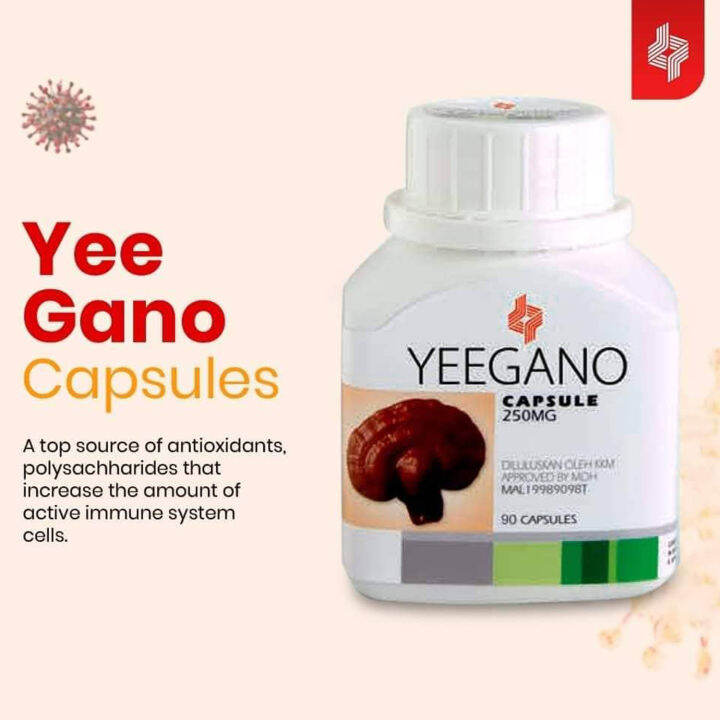 DYNAPHARM Yeegano Capsule 90 and 30 Capsules | Lazada PH
