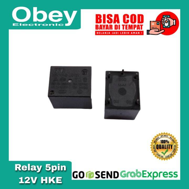 RELAY 12V 5 PIN HKE | Lazada Indonesia