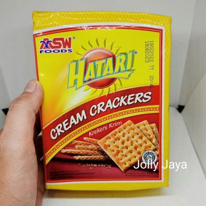Hatari Cream Crackers 245gr | Lazada Indonesia