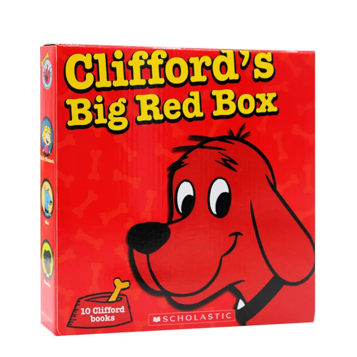 Original and genuine English clifford' S the big red dog box 10 big red ...