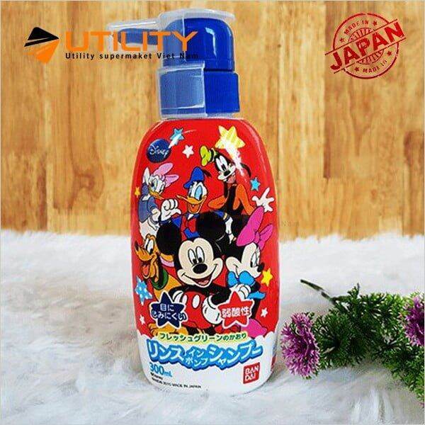 [JAPAN] Rinse-in Pump Shampoo Mickey Mouse ( 300ml ) | Lazada PH