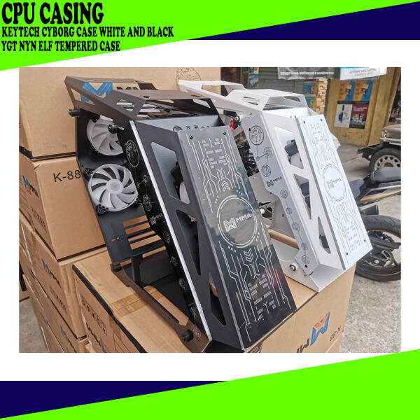 KeyTech Cyborg : YGT Tempered Case with RGB Fan - Performance Edition ...
