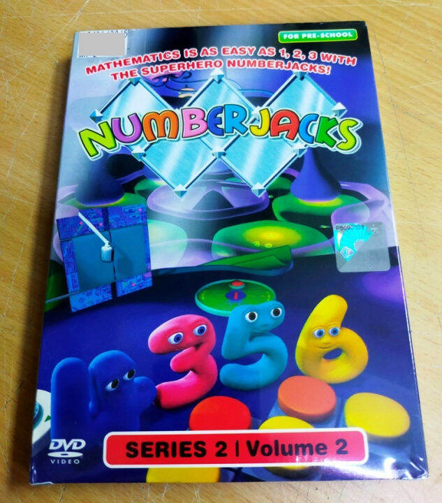 Numberjacks Series 2 Vol.2 DVD Pre-School Children TV Series Age 2-5 Years Original New And ...