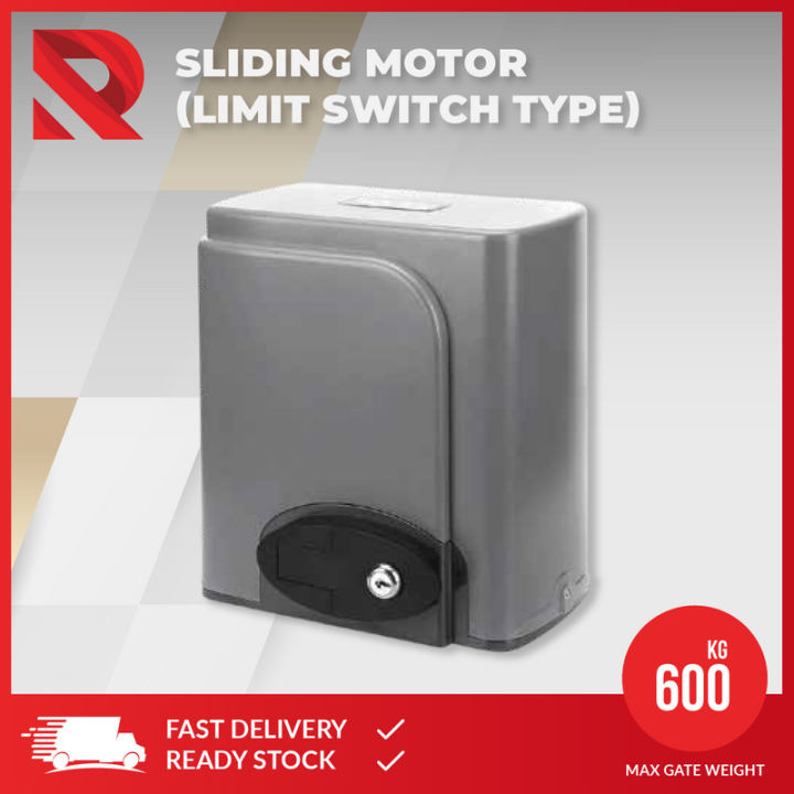 SLIDING MOTOR C/W SOFT START & SLOW STOP CONTROL PANEL ( LIMIT SWITCH ...