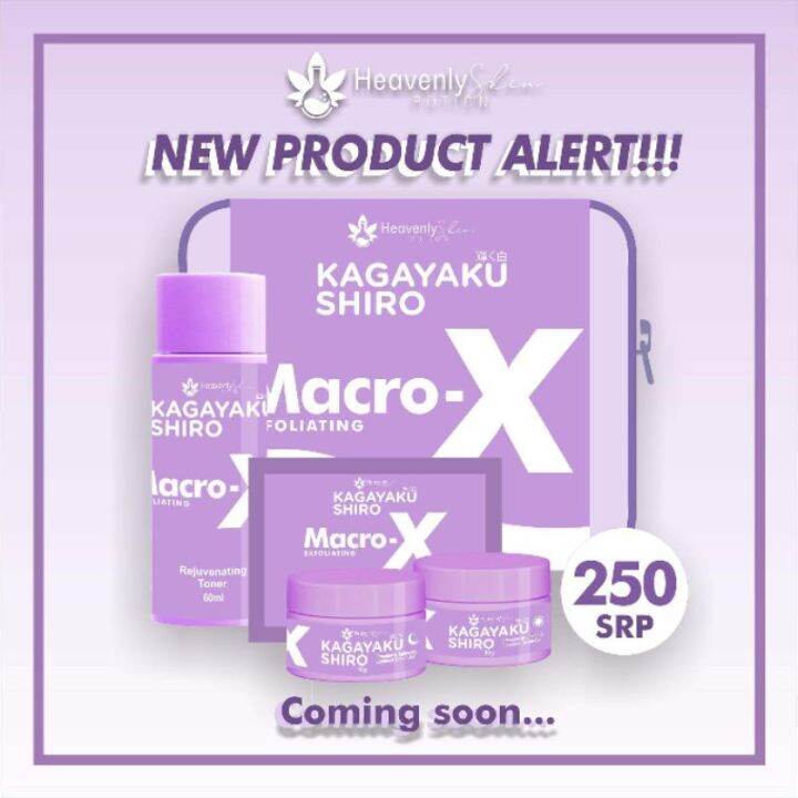Macro-X Exfoliating Rejuv Kit - Kagayaku SHIRO by Heavenly Skin Potion ...