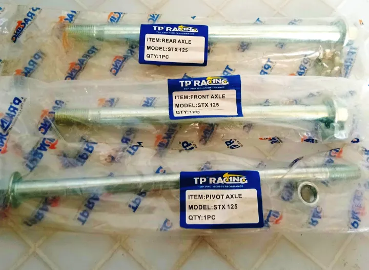 STX 125 AXLES (FRONT,PIVOT,REAR AXLE) | Lazada PH