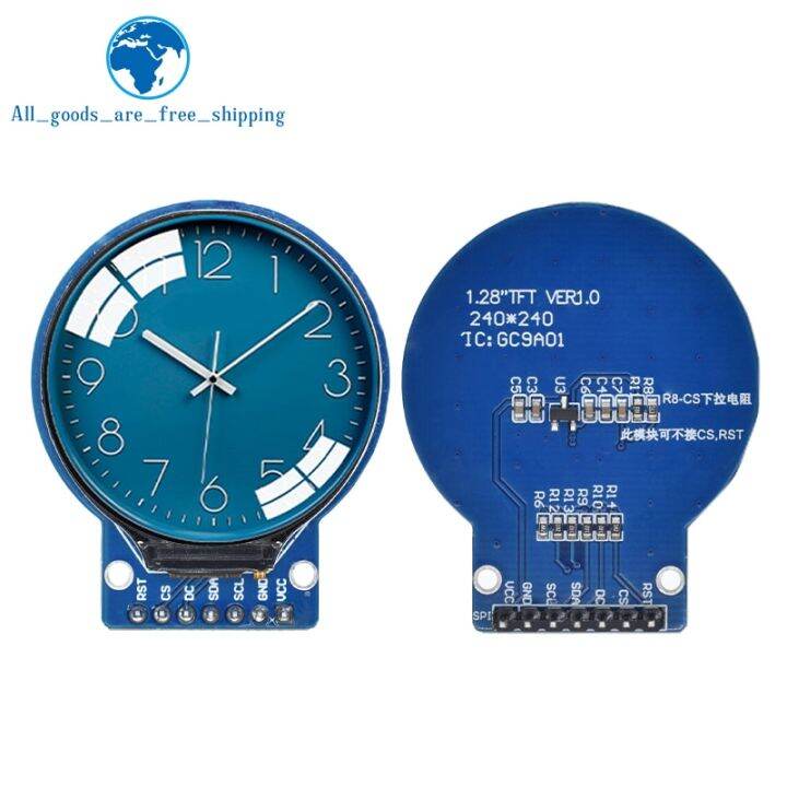 Tft Display 1 28 Inch Tft Lcd Display Module Round Rgb 240 240 Gc9a01