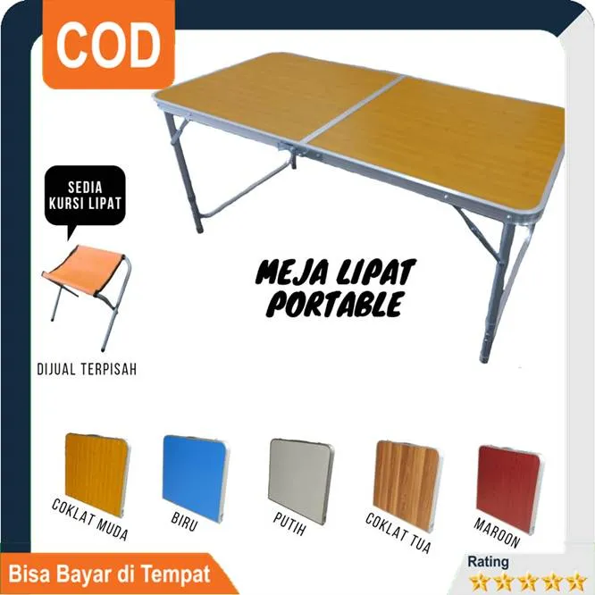 Meja lipat untuk dagang | MEJA LIPAT PORTABLE | Meja Lipat Portable ...
