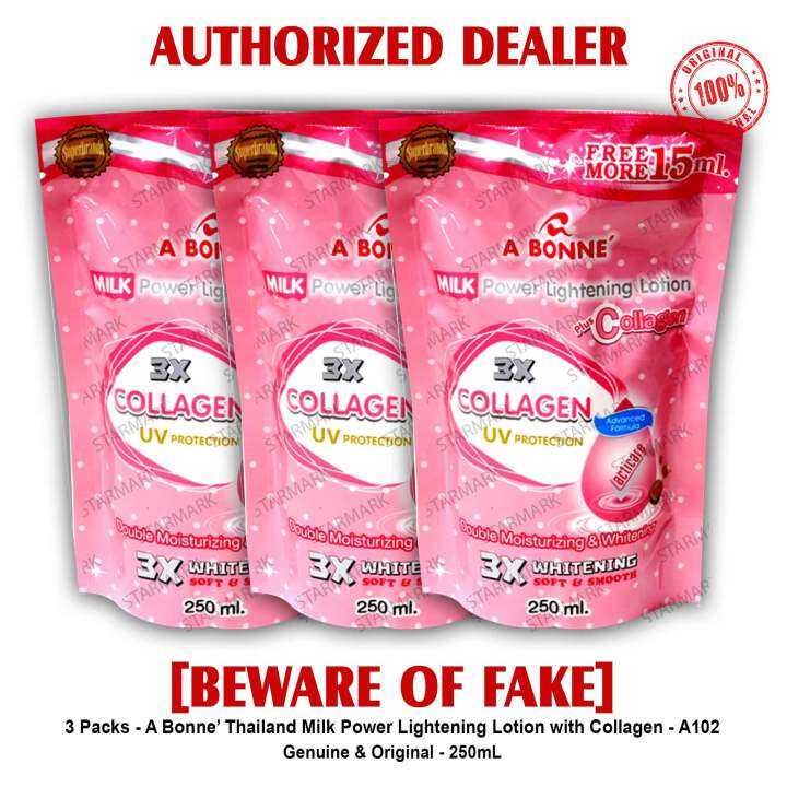 Abonne MIlk Power Lightening Lotion with Collagen Abonne' A Bonne A ...