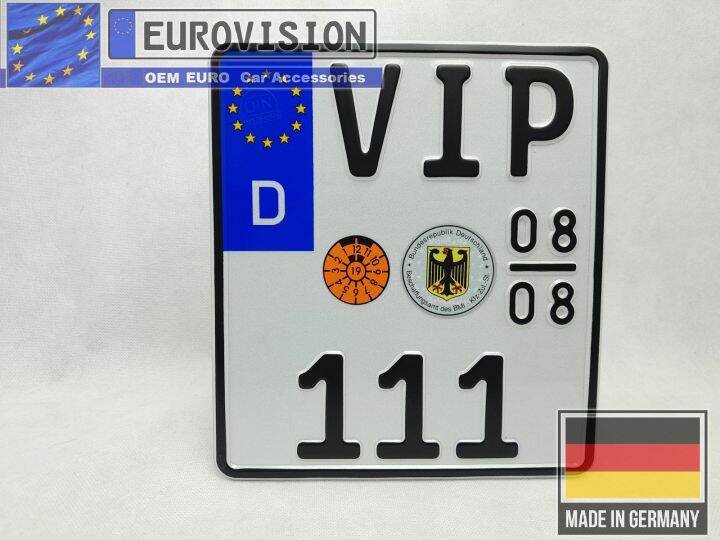 Europlate Scooter - Original Euro Motor Plate from Germany - 1 Pc ...