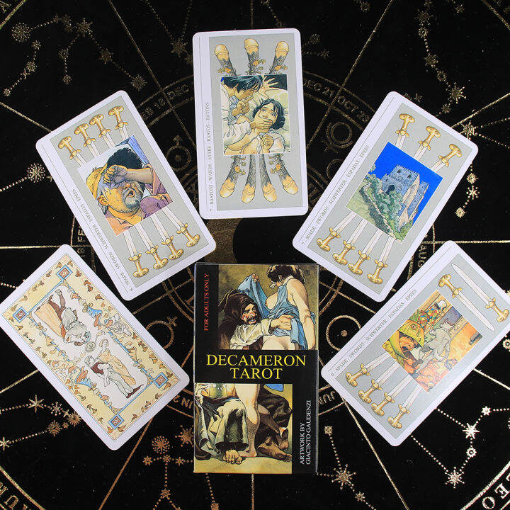 Decameron Tarot Witch Card Game for Beginners Board Games Toy ...