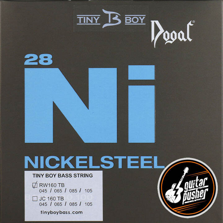Tiny Boy Bass RW160TB Nickel Steel Medium Bass Strings 45-105 (45 65 85 ...