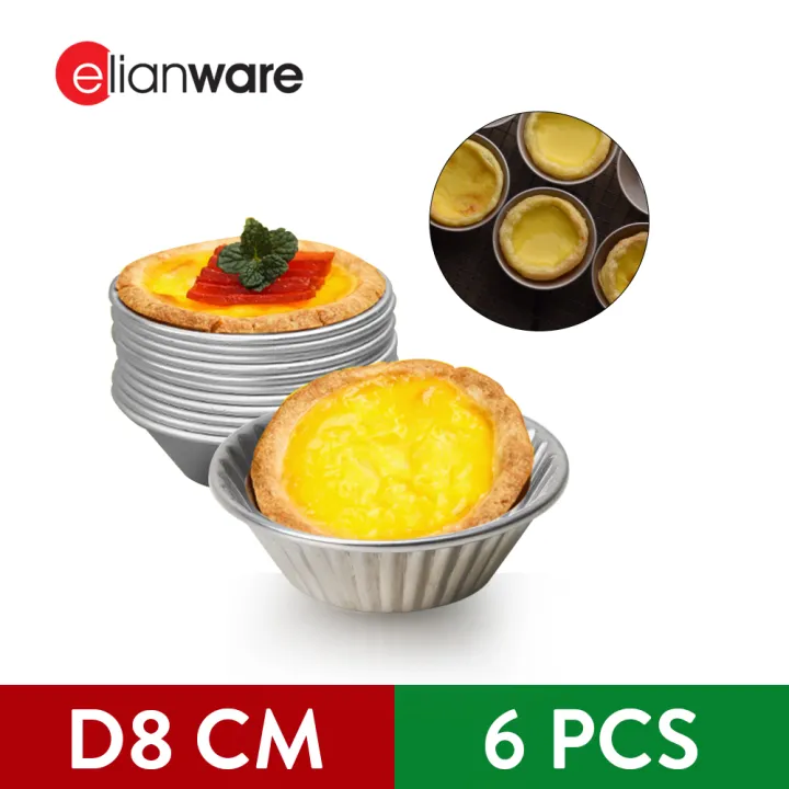 Aluminium Mini Egg Fruit Tart Mould Cheese Acuan Tart | Lazada