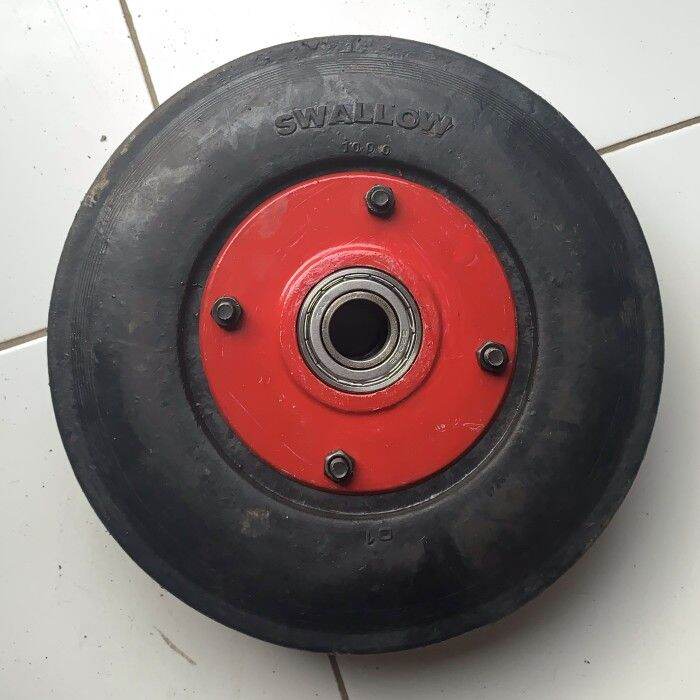 Roda Ban Karet Lori / Lory / Troli / Troly 10" Inch Swallow Roda Caster ...