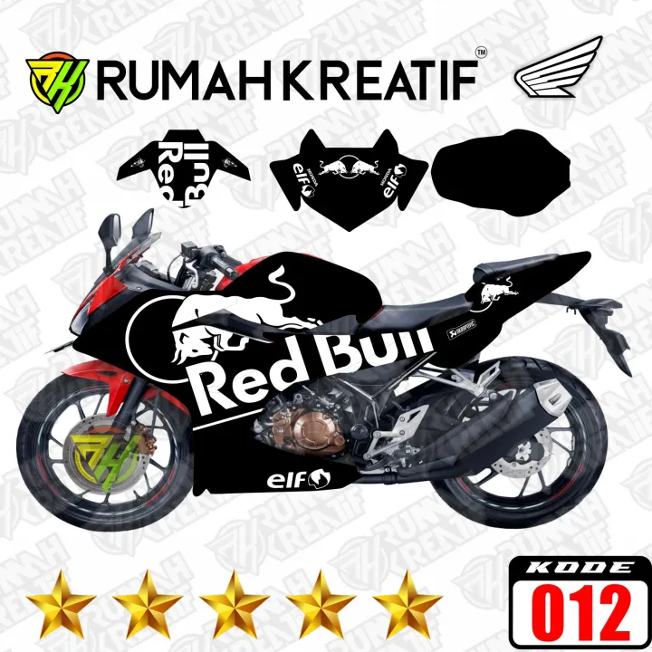 RK Juara -Striping CBR 150R FACELIFT FULLBODY (Thn 2017-18) - Decal ...