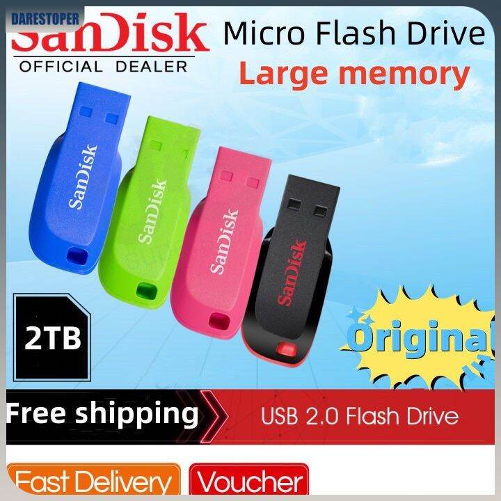 【In Stock】Original Sandisk Micro Flash Drive USB 2.0 Sandisk Cruzer ...