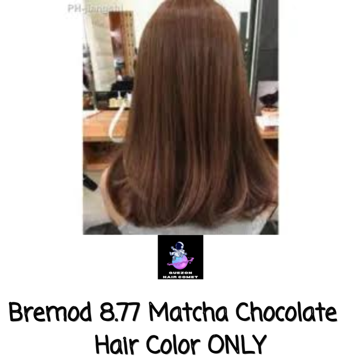 Bremod 8.77 Matcha Chocolate Hair Color ONLY Quezon Hair Comet | Lazada PH