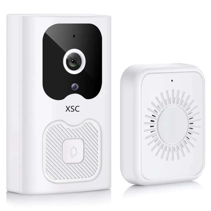 XSC X6 Smart Video Doorbell Wireless Remote Home Surveillance Video ...