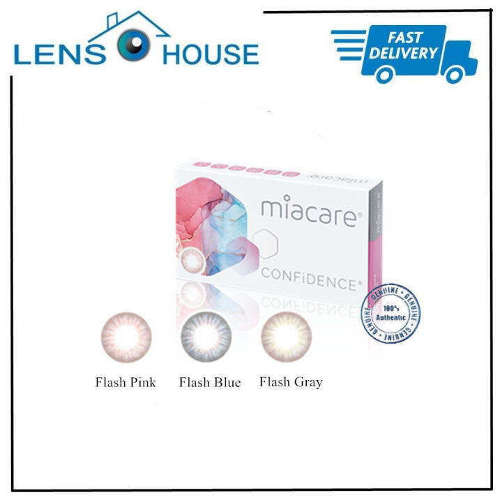 MIacare Confidence Flash Monthly (2lenses/set) | Lazada