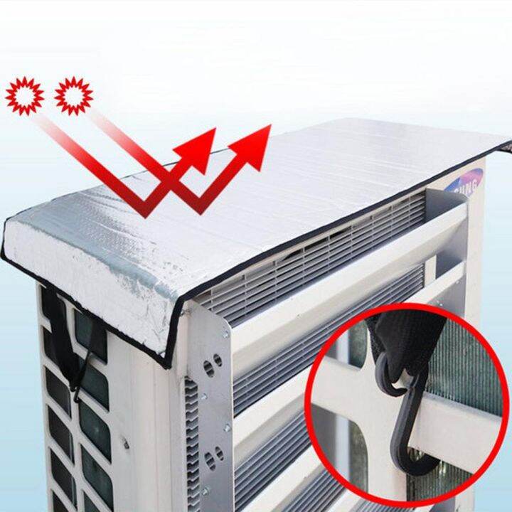 Air Conditioning Outdoor Unit Cover Waterproof Sun Protection ...