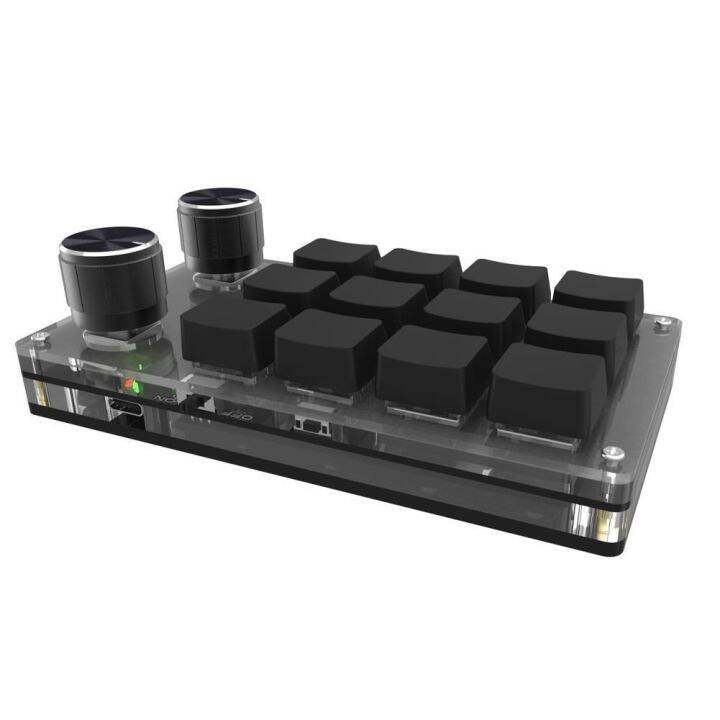 Macropad Macro Mechanical Keyboard RGB Mini Gaming Custom Programming Knob Keypads Keypad ...