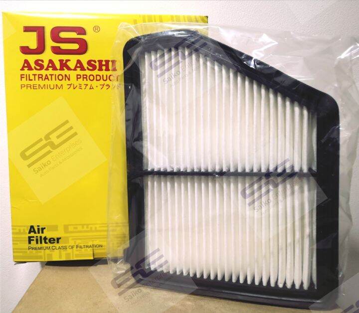 JS Asakashi Air Cleaner Filter for Honda CIvic X 10th Gen FC 2016-2020 ...