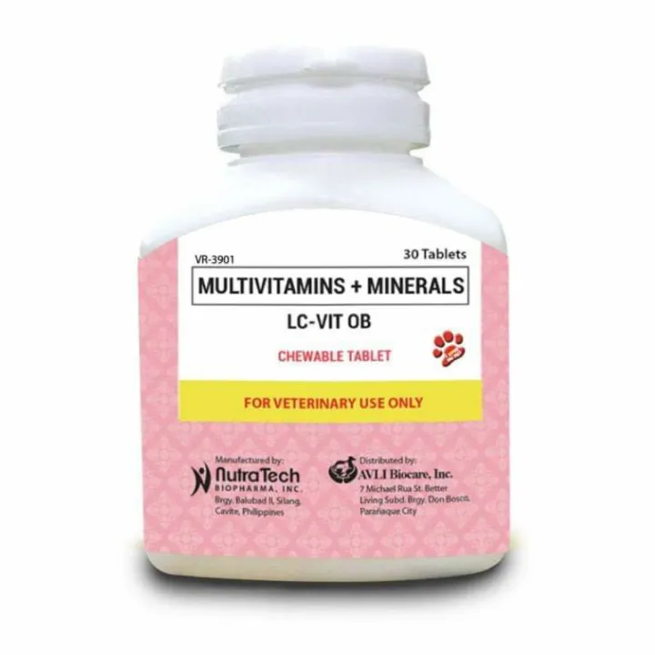 LC VIT OB CHEWABLE TABLET 30 tablets | Lazada PH