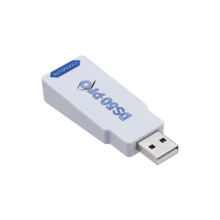 อะแดปเตอร์อุปกรณ์ควบคุมสัญญาณไวร์เลส Coov DS50 Pro สำหรับ PS5/PS4/PS3 ...