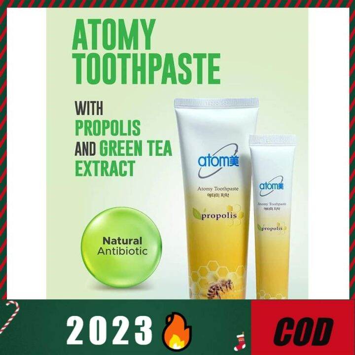 ⭐ATOMY Propolis Toothpaste [200g] and [50g] | Lazada PH