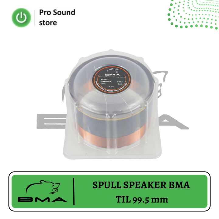 Spull Speaker BMA TIL 99.5mm / Spul Spool Voice Coil 99.5mm 5.2 Ohm ...
